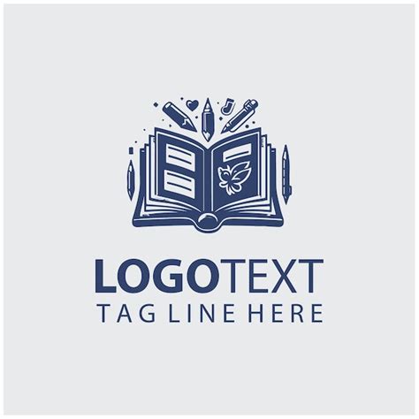 Premium Vector Open Book Logo Vector Illustrations