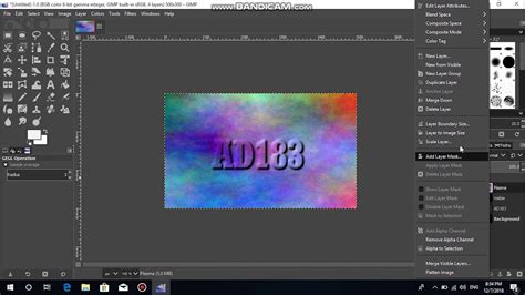 TUTORIAL MEMBUAT FLOATING TEXT DI GIMP YouTube