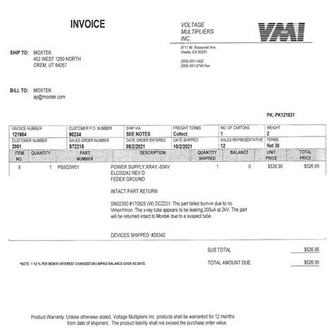 MoxteakInvoicesTableDetection Object Detection Dataset And Pre Trained Model By Intelgic AI Pro
