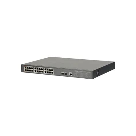 Dahua Dh Pfs4226 24gt 240 Switch De 24 Puertos Poe Gigabit