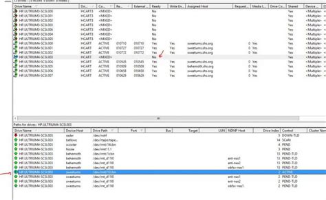 Tape Drive Shows Active But The Ready Column Shows No Vox