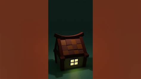 Дом в 3Д Blender 3d House In 3d Cycles анимация Youtube