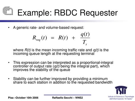 ppt simulating dynamic bandwidth allocation on satellite links