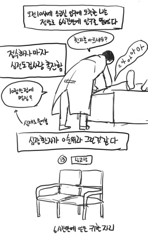 병원에서 그리기시작한 췌장염만화 1 실시간 베스트 갤러리