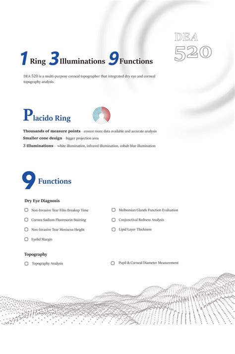 Examination Equipments Corneal Topography Machine For Hospital At