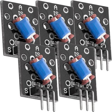 Azdelivery 5 X Ky 020 Snow Sensor Tilt Switch Shake Shock Sensor