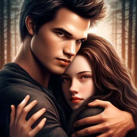 Jacob And Renesmee Saga Crepúsculo Filmes Garotas Fofas