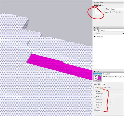 how do i remove material from back face pro sketchup community