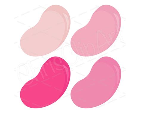Single Jelly Bean Clipart