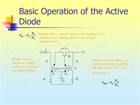 Ppt The Active Diode A Current Driven Synchronous Rectifier