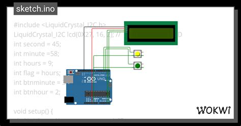 Clock Wokwi Esp32 Stm32 Arduino Simulator