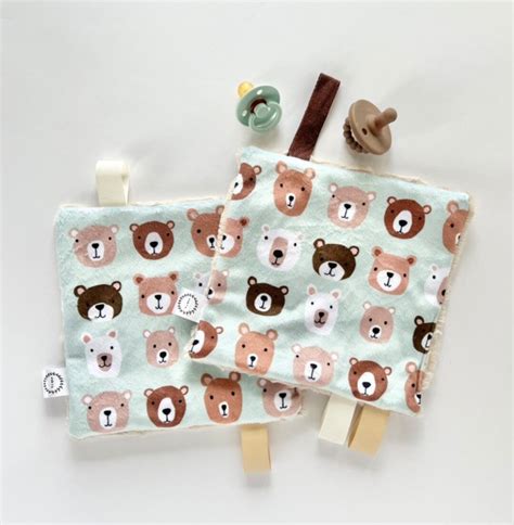 Paci And Crinkle Mini Set Pacifier Mini Bink Mini Mini Lovey Mini Sensory Mini Faux Fur