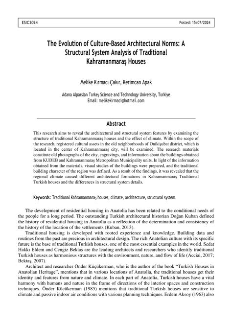 Pdf The Evolution Of Culture Based Architectural Norms A Structural