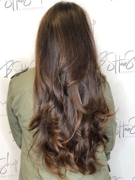 Long Layered Brunette Hair Hair Hair Beauty Brunette Hair