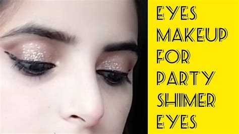 Party Eye Makeup At Home Party Makeup Tutorial Youtube