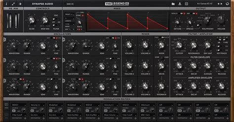 Synapse Audio Launches The Legend Hz Software Synthesizer