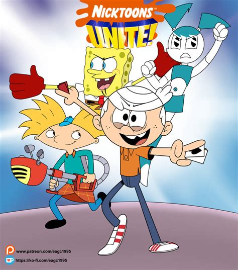 Patreon Reward Nicktoons Unite By Eagc7 On Deviantart