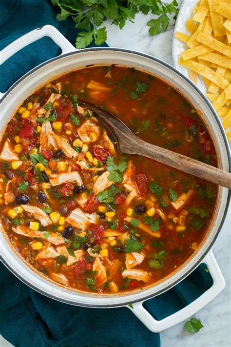 Chicken Tortilla Soup Cooking Classy