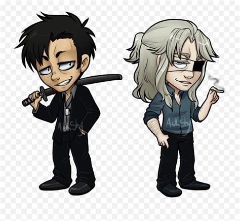 Hd Chibi Anime Mangaka Gangster Gangsta Chibi Pnganime Pngs Free