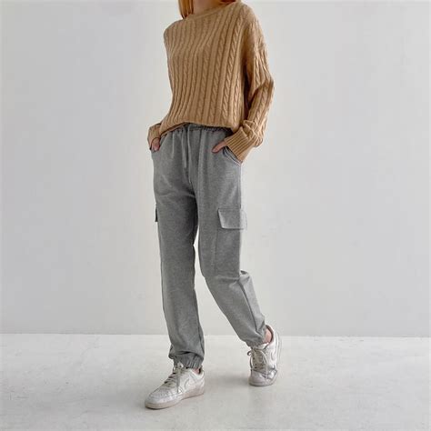 여자 헬스 운동복 가을옷 트레이닝 카고바지 조거팬츠