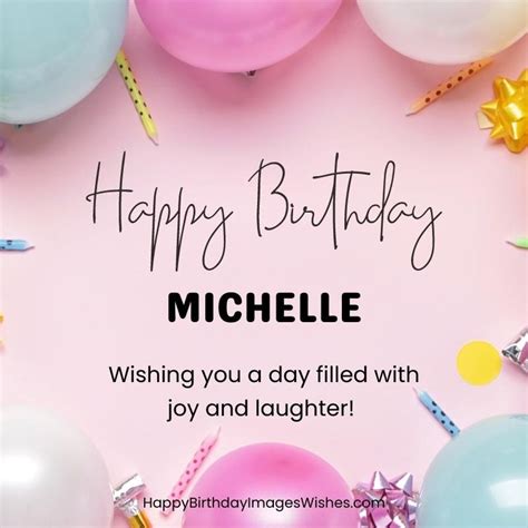 Happy Birthday Michelle Images And Wishes 2025