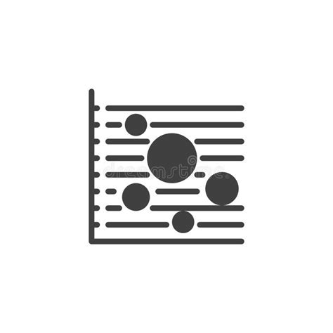 Bubble Chart Vector Icon Stock Vector Illustration Of Graphics 306615538