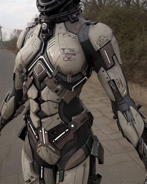 Futuristic Body Armor Futuristic Armour Futuristic Armor Sci Fi