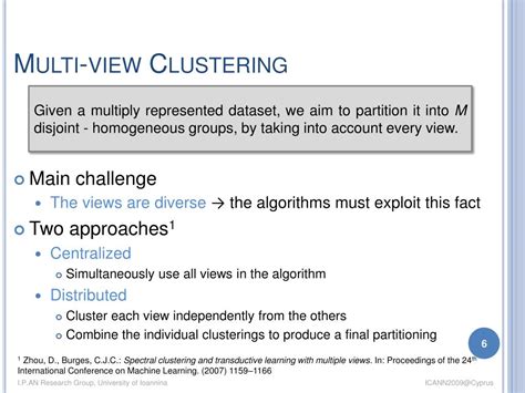 Ppt Convex Mixture Models For Multi View Clustering Powerpoint Presentation Id2595821