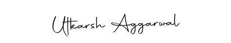 84 Utkarsh Aggarwal Name Signature Style Ideas Special Esignature