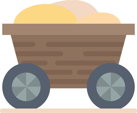Trolley Cart Food Bangladesh Flat Color Icon Vector Icon Banner Template 17979979 Vector Art At