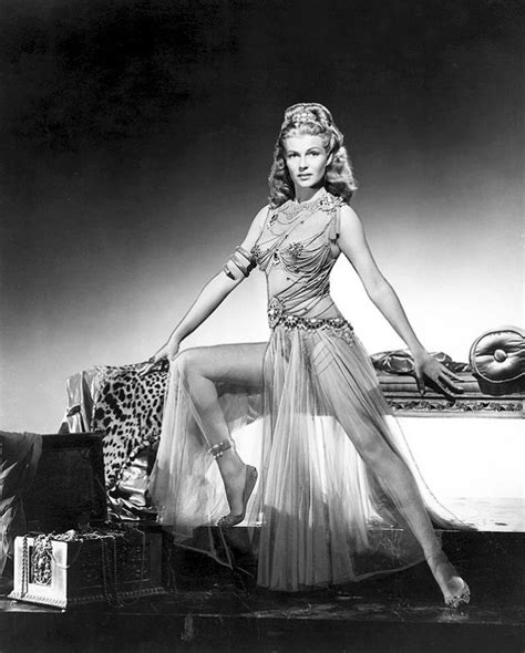 Rita Hayworth Performing The Dance Of The Seven Veils In Salome 1953