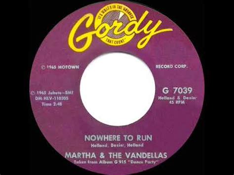 1965 Hits Archive Nowhere To Run Martha And The Vandellas Youtube Music