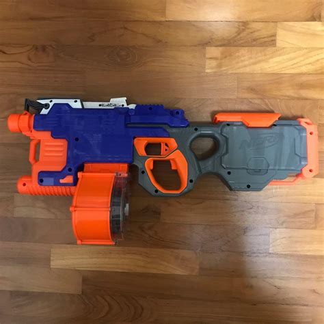 Nerf Modified N Strike Elite Hyperfire Hobbies And Toys Toys And Games On Carousell