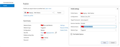 How To Publish Core Web Job To Azure App Service Stack Overflow