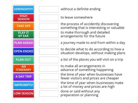 Transform Your Futurefluent Match The Words And Their Definitions