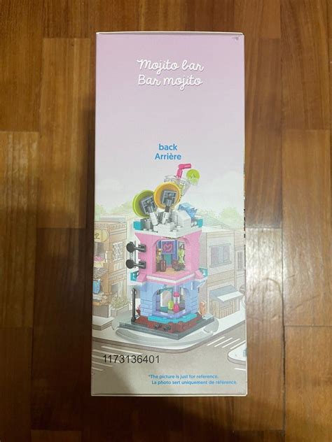 [miniso] streetscape building blocks mojito bar hobbies and toys toys