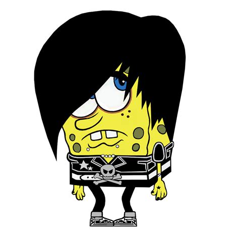 Emo Spongebob Remastered By Boltun On Deviantart