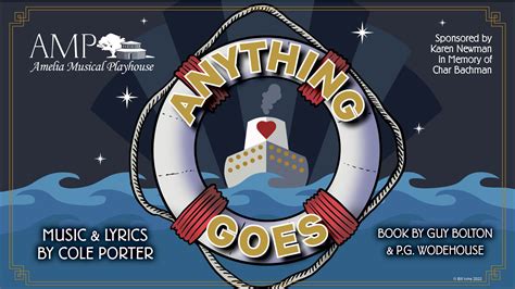 Anything Goes Broadway Poster