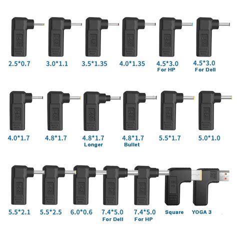 Adaptador De Energia Para Laptop Pd Conector Dc Plug Usb C F Mea Universal Jack To Hp Conversor