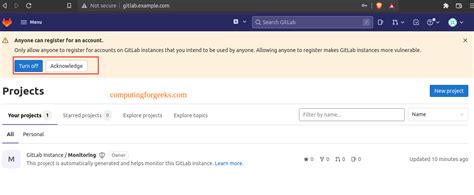 How To Install GitLab On Rocky Linux AlmaLinux ComputingForGeeks
