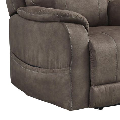 Ashley Crestmeade Power Lift Recliner In Espresso
