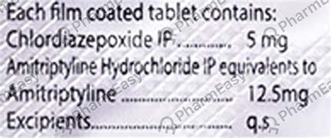 Buy Libotryp Strip Of 30 Tablets Online At Flat 15 Off Pharmeasy