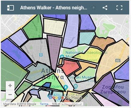 Athens Walker A Map Of Athens Neighborhoods The Neighbourhood