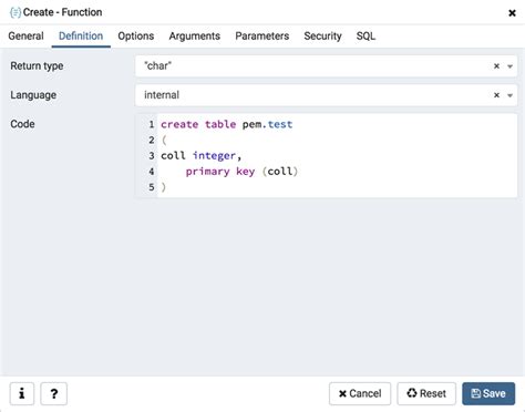 PgAdmin Documentation