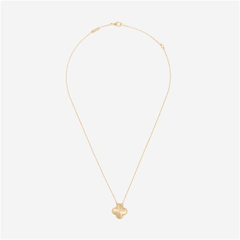 W 반 클리프 And 아펠 빈티지 알함브라 펜던트 기요세 옐로우 골드 Van Cleef And Arpels Kream