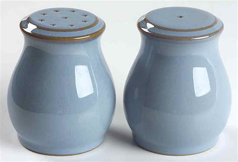 Colonial Blue Salt And Pepper Set By Denby Langley Replacements Ltd