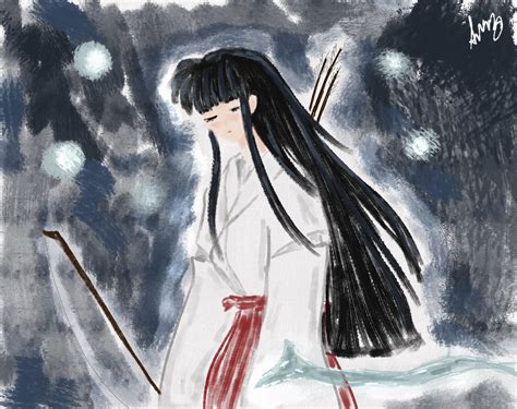 Kikyo Art By Me Rinuyasha