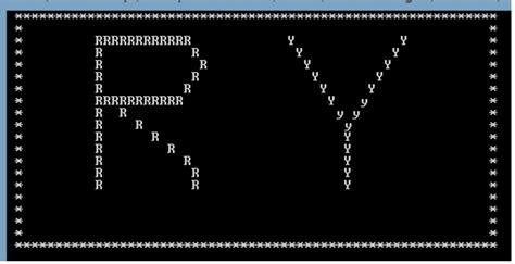 Solved Write A C Program To Draw A Rectangle With That Chegg