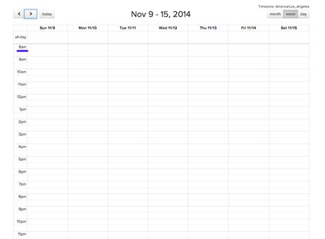 javascript fullcalendar v2 how to maintain the same scroll time when