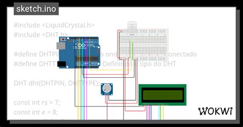 Dhtdisplay Wokwi Esp32 Stm32 Arduino Simulator
